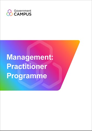 Management: Practitioner programme | Government Campus